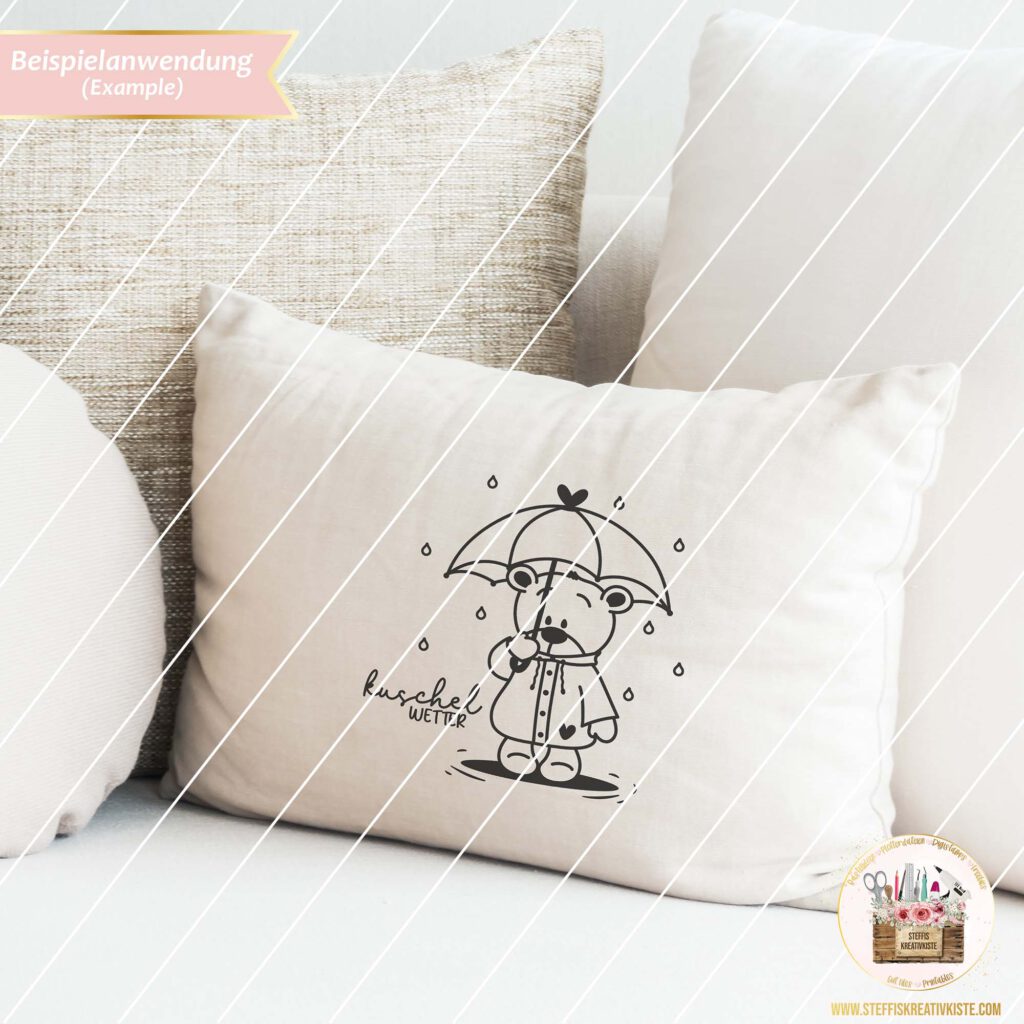 Plotterdatei Kuschelwetter is 0€ Datei lustig in SVG, PNG, DXF